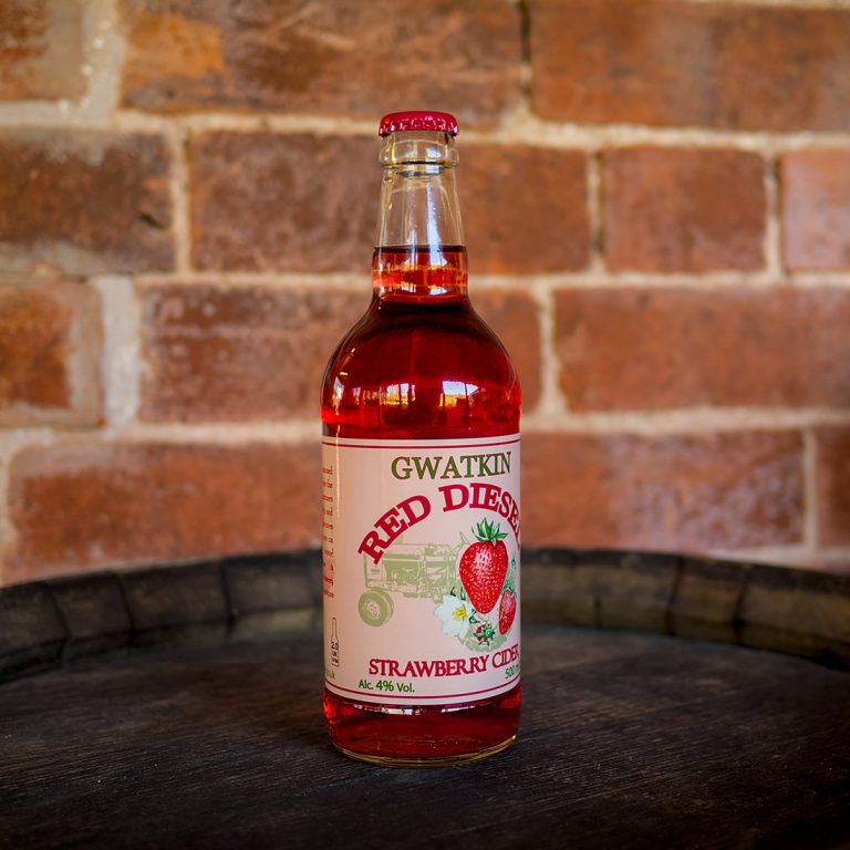 Red Diesel Strawberry Cider | Gwatkin Cider | Award Winning Traditional ...